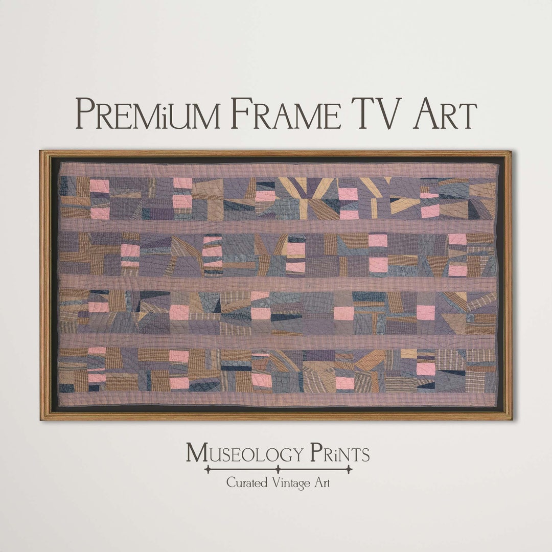 FRAME TV Vintage Quilt Decor | Antique Quilting Wall Art | Farmhouse ...