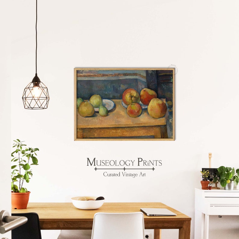 Apples and Pears Still Life Oil Painting | Red Yellow Fruit Still Life ...