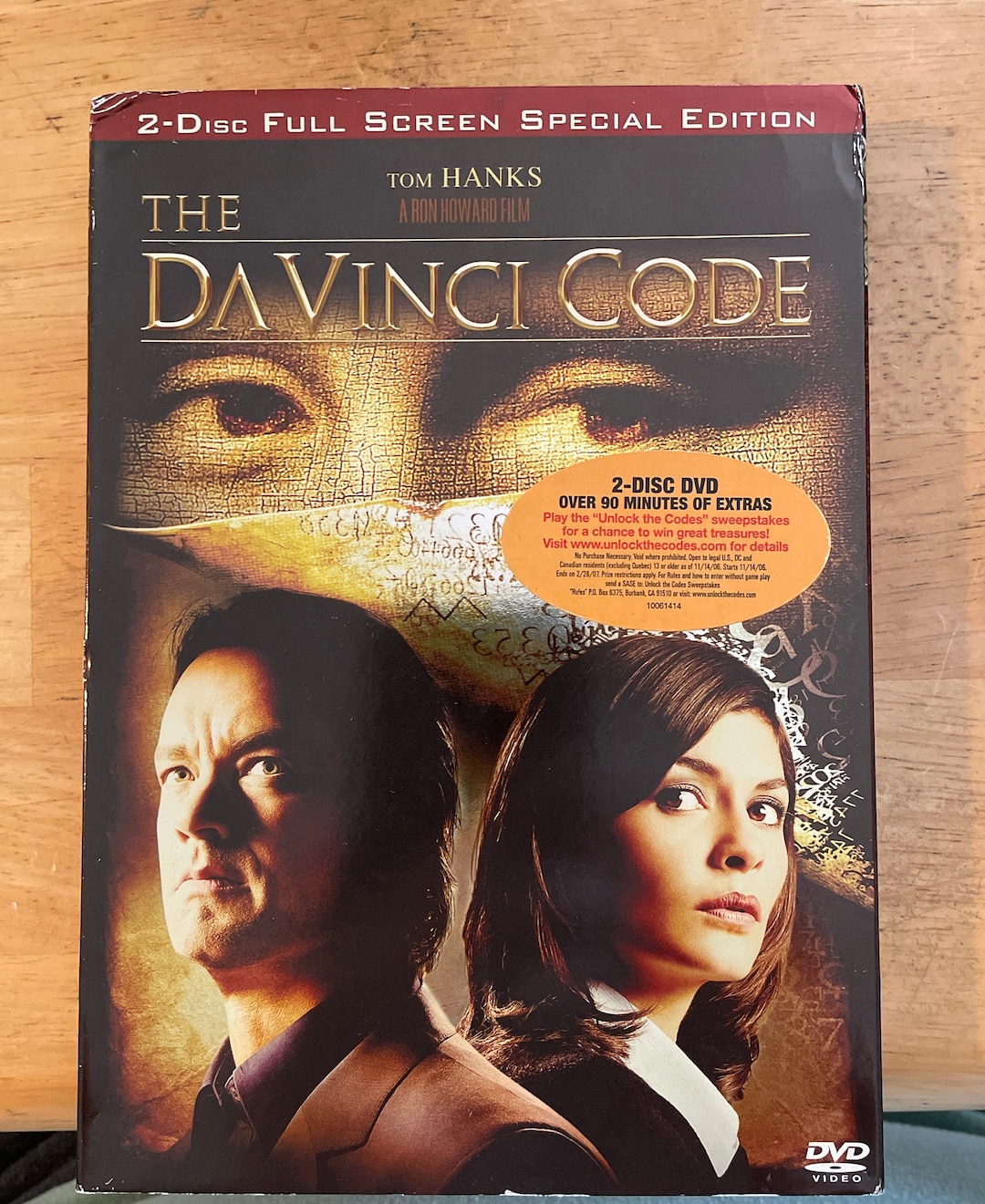 The Davinci Code DVD. - Etsy