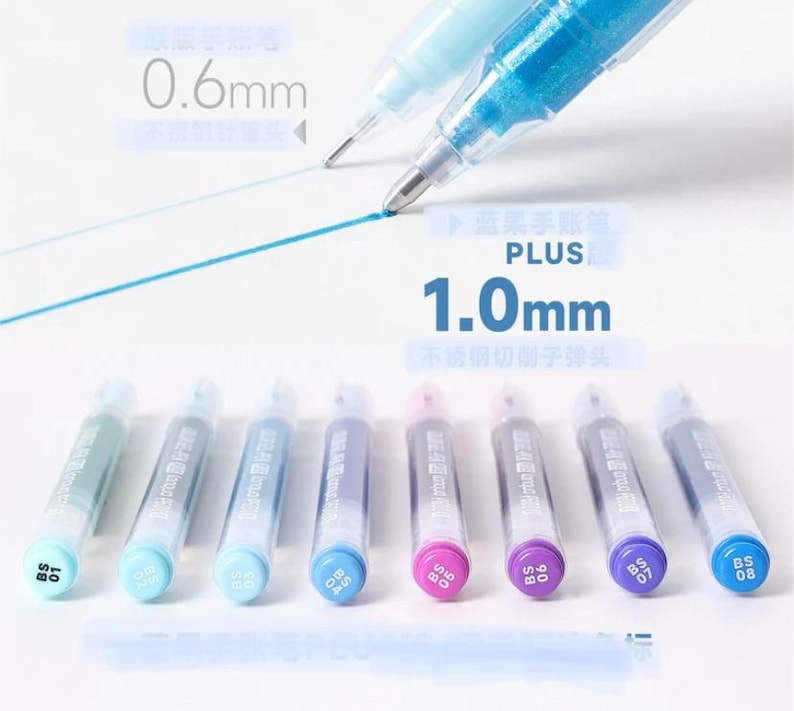 61pcs Languo Metallic Color Gel Pen Set 1mm - Etsy