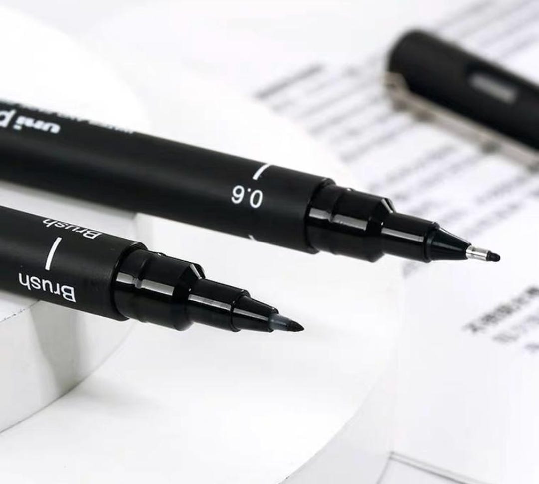 Uni Pin Fine Line Drawing Pen Water and Fade Proof - Etsy