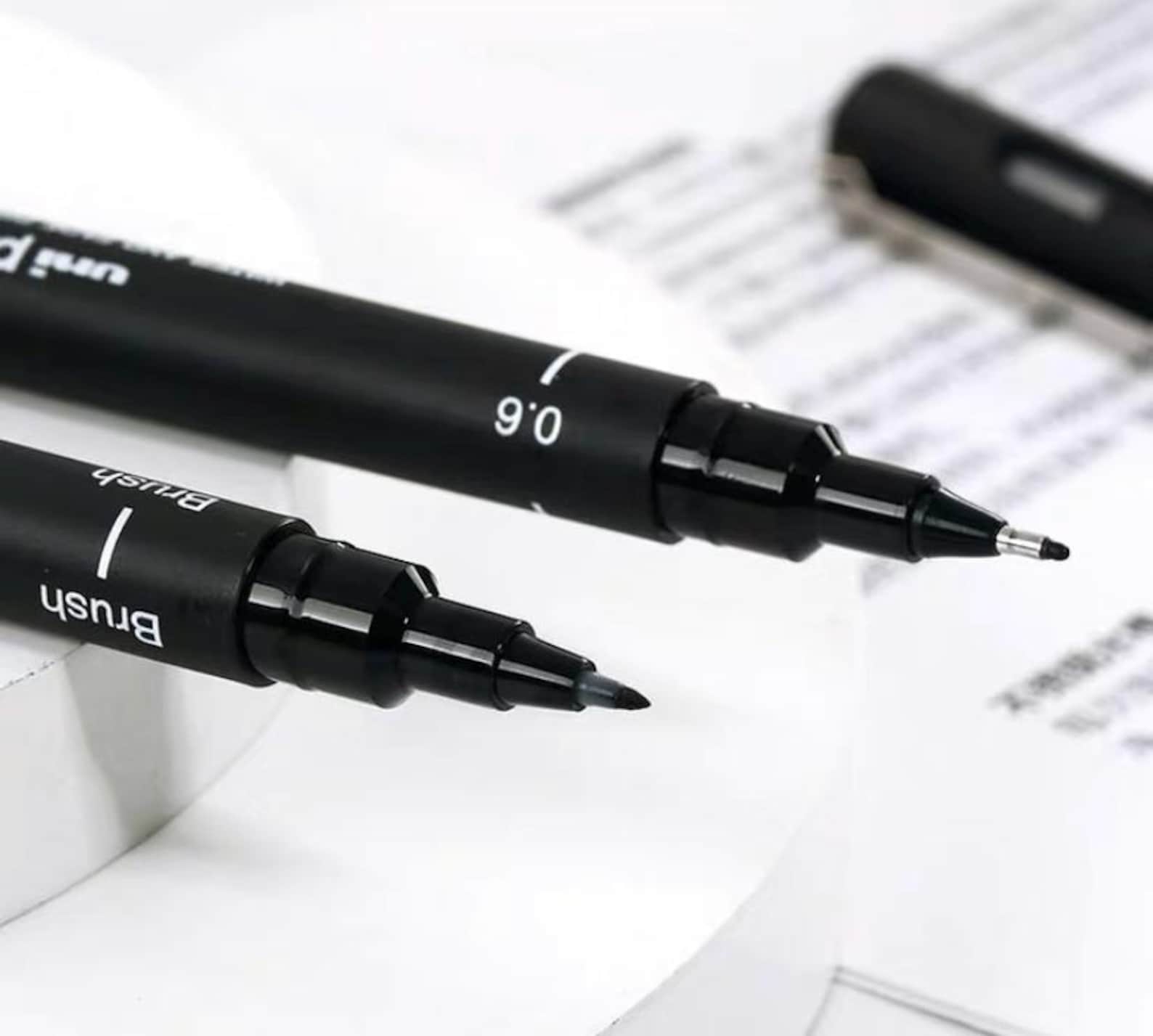 Uni Pin Fine Line Drawing Pen Water and Fade Proof - Etsy