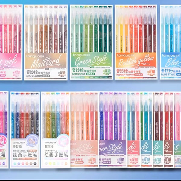 Languo gel pen - Etsy France