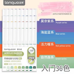 Languo 81 Acrylic Painter Marker Set - Etsy