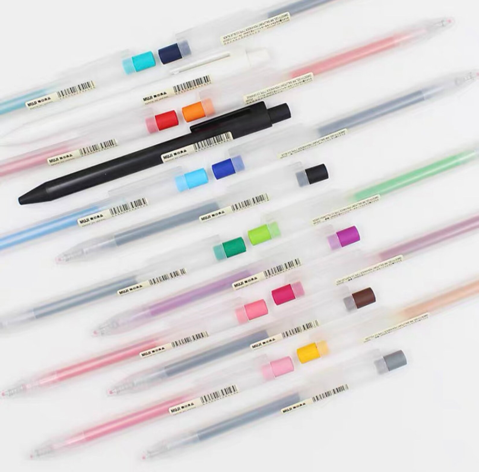 Muji 0.5mm Retractable Gel Pens - Etsy