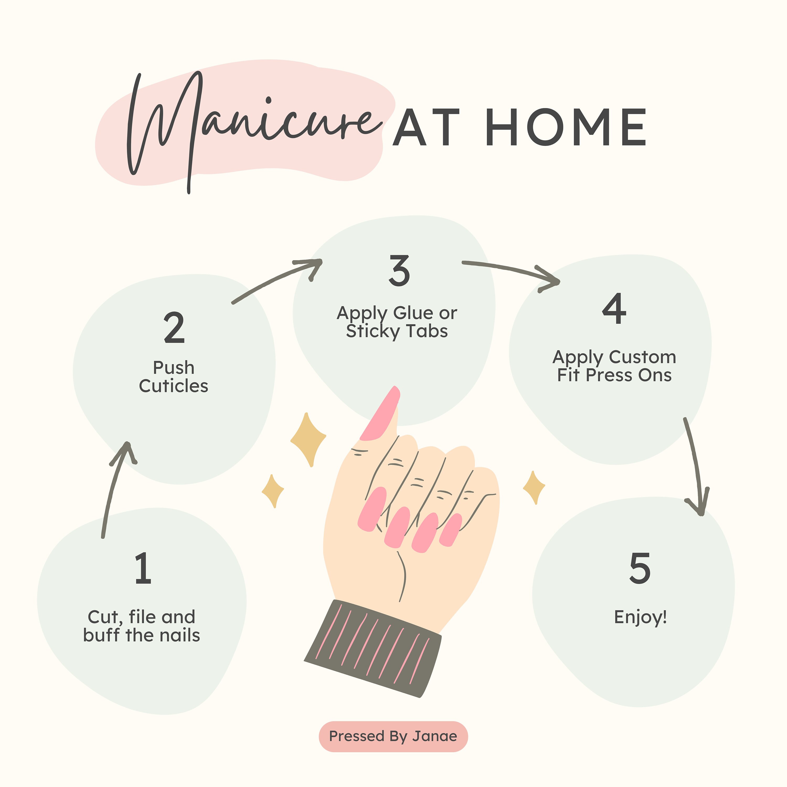 Nail Sizing Kit, Custom Made Nails, Handmade Press on Sizing Kit ...