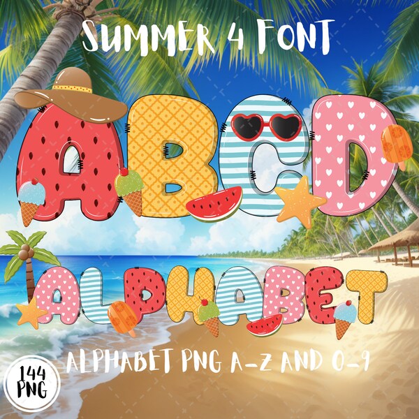 Doodle Alphabet - Etsy