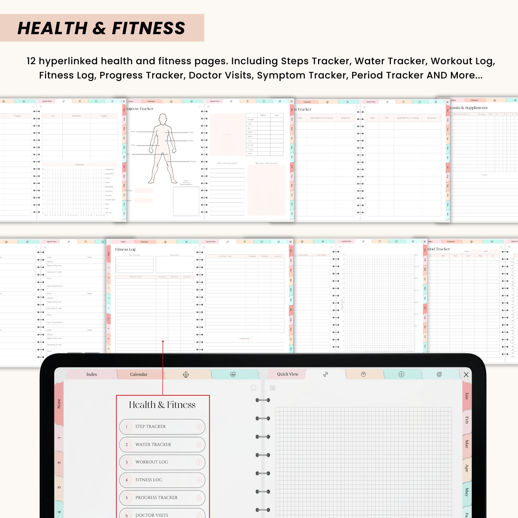 Ultimate All in One Digital Planner, 2024 Good Notes Planner ...