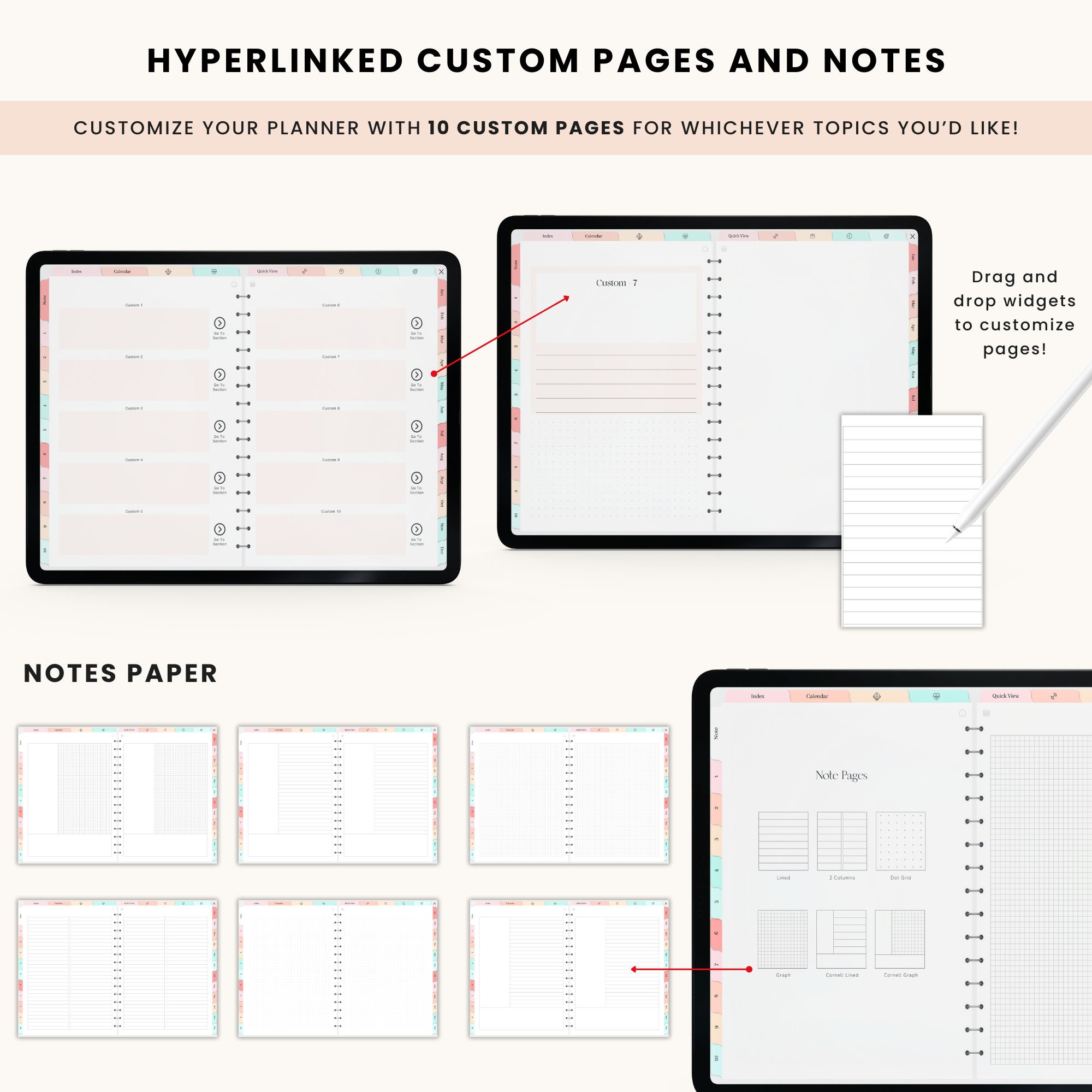 Ultimate All in One Digital Planner, 2024 Good Notes Planner ...