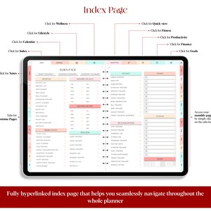 Undated Digital Planner | Goodnotes Planner | Daily Weekly Monthly ...