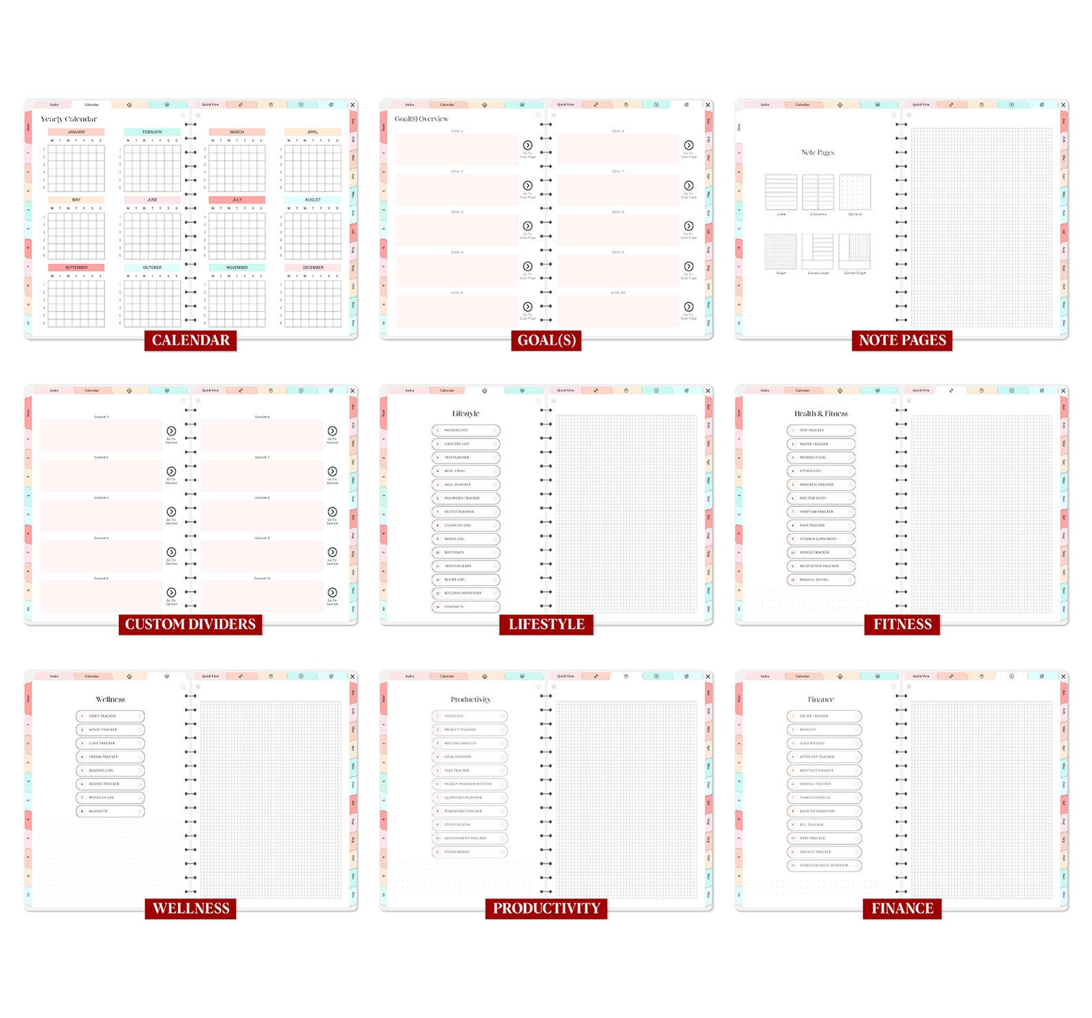 Good Notes Planner 2024 iPad Digital Planner for Daily, Monthly ...