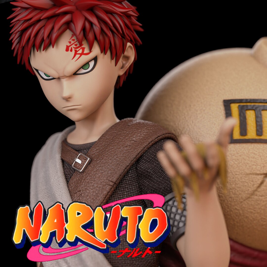 Gaara Naruto 3D Print / STL File - Etsy