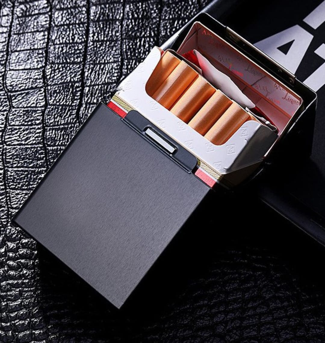 Personalized Cigarette Holder, Cigarette Case Gift for Smoker, Custom ...