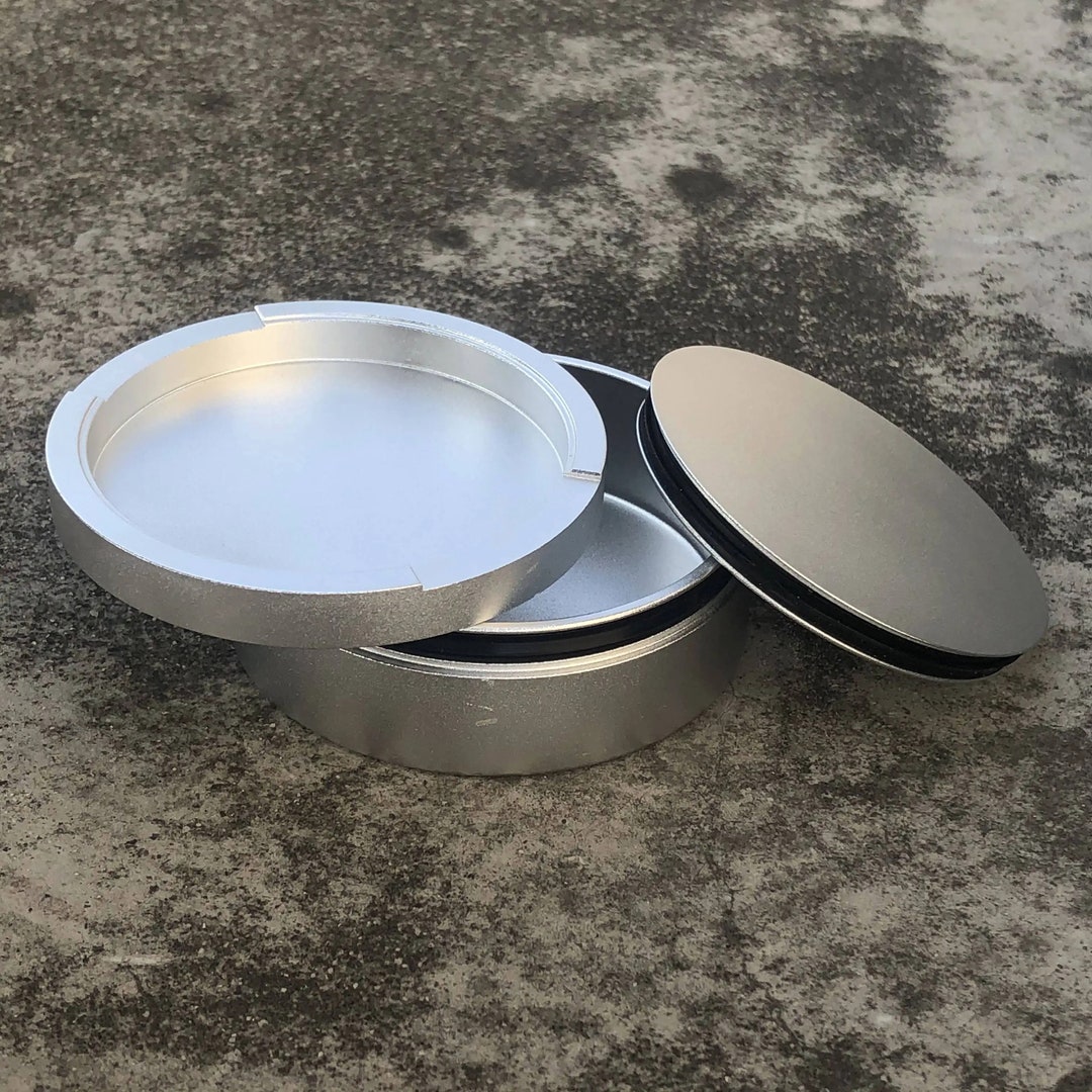 Snus Container SILVER, Aluminum Zyn, Aluminum Snus Can, Gift for Zyn ...