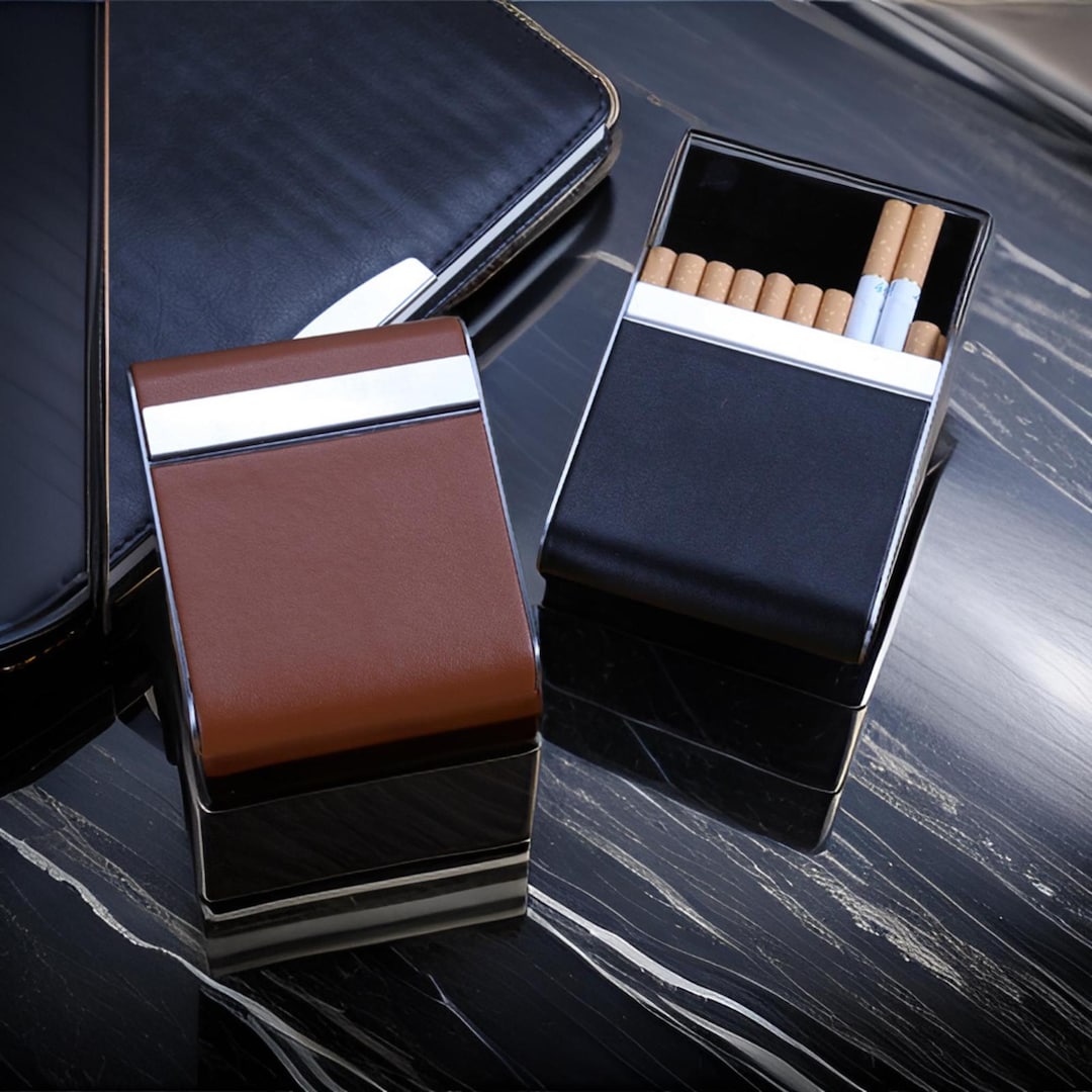 Personalized Cigarette Holder, Cigarette Case Gift for Smoker, Custom ...