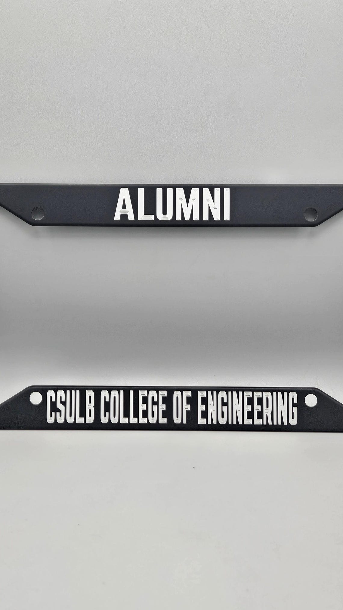 Alumni Customizable - Metal License Plate Frame - Etsy