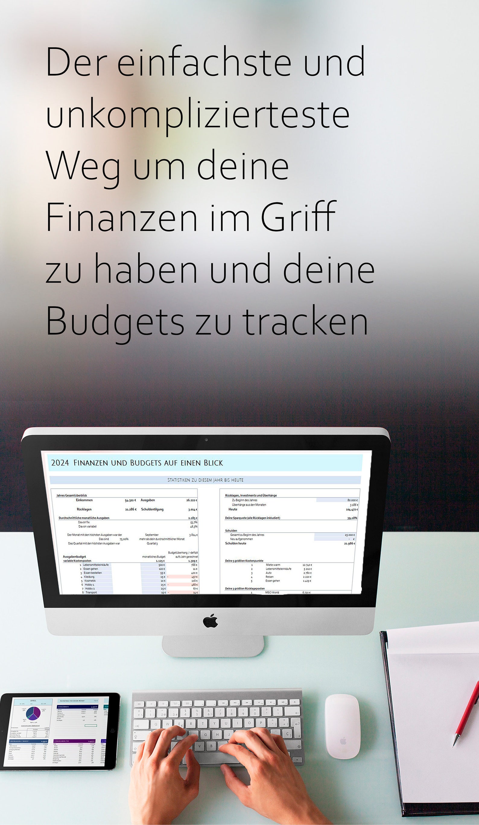Budget Planner German 2024 Personal Finance Budget Monthly Budget ...