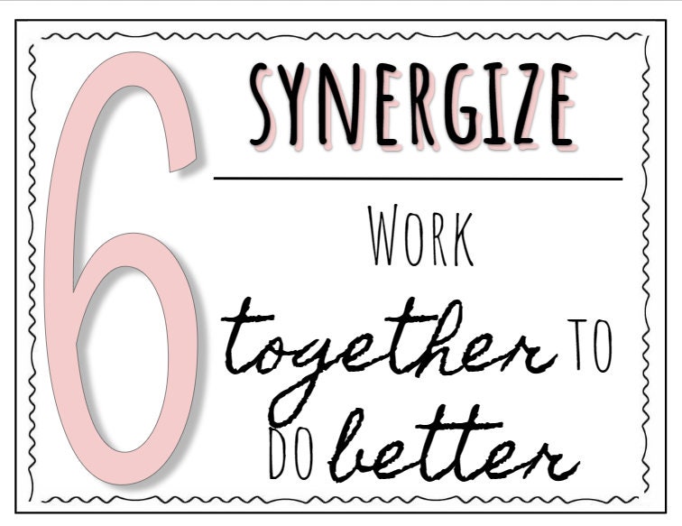 8 Habits Posters, Leader in Me, Leadership, Classroom Decor, Habits 1 ...