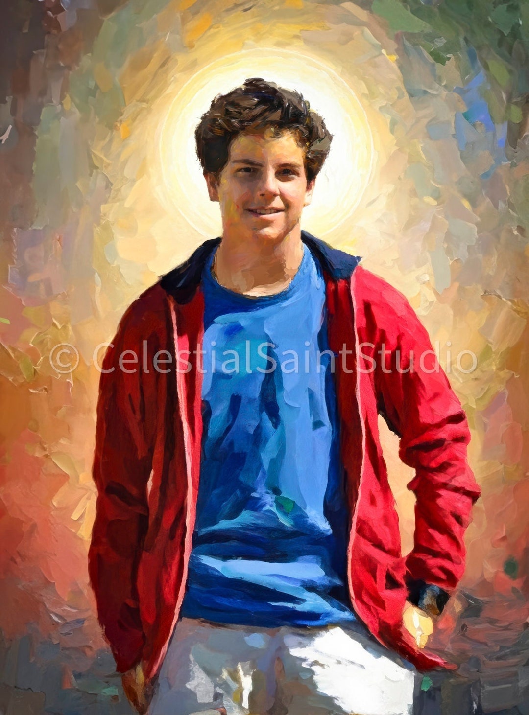 Blessed Carlo Acutis Catholic Saints Poster Catholic Printable Catholic ...