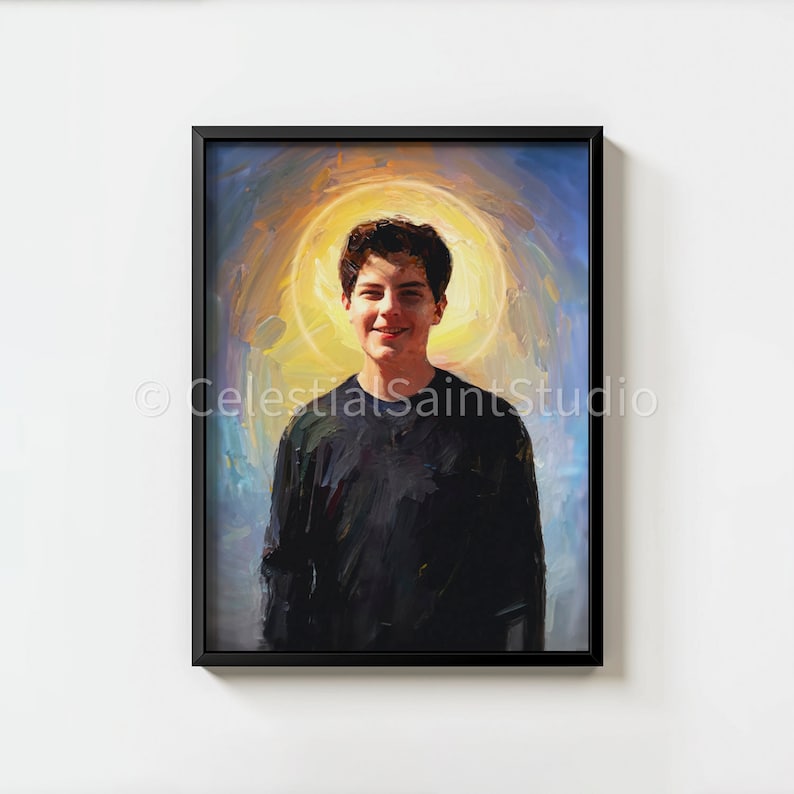 Blessed Carlo Acutis Catholic Saints Poster Catholic Printable Catholic ...