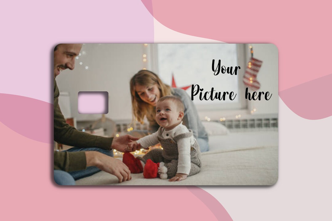 Custom Credit/debit Card Sticker Skin Protect and Personalize Your Card ...