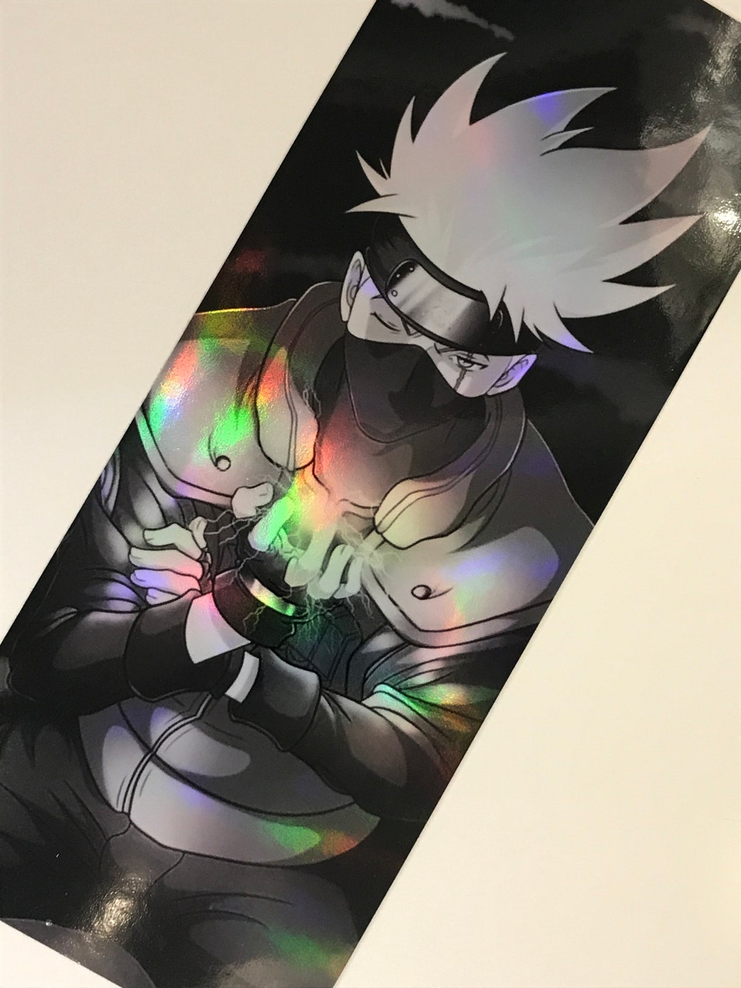 Holographic Japanese Ka.kashi Anime Slap Decal Sticker - Etsy