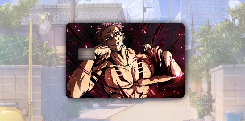 Japanese Anime Credit/debit Card Sticker Skin Protect and Personalize ...