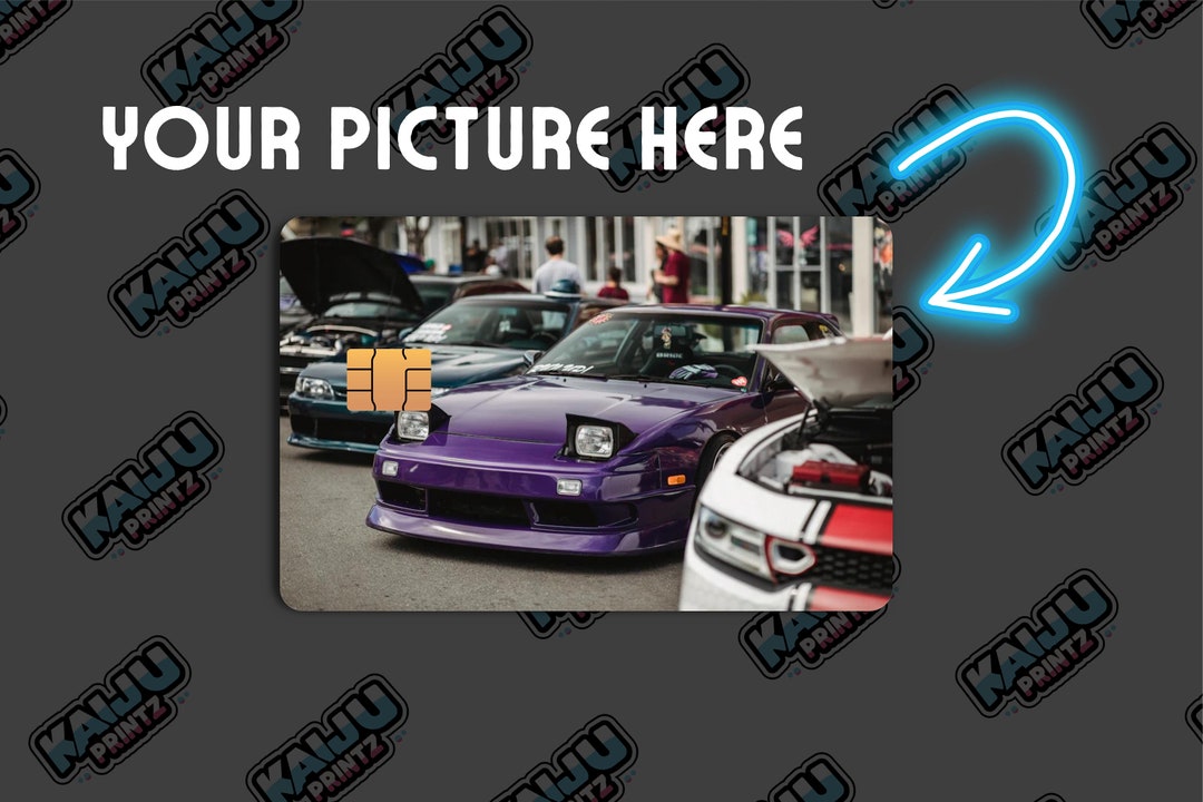 Custom Credit/debit Card Sticker Skin Protect and Personalize Your Card ...