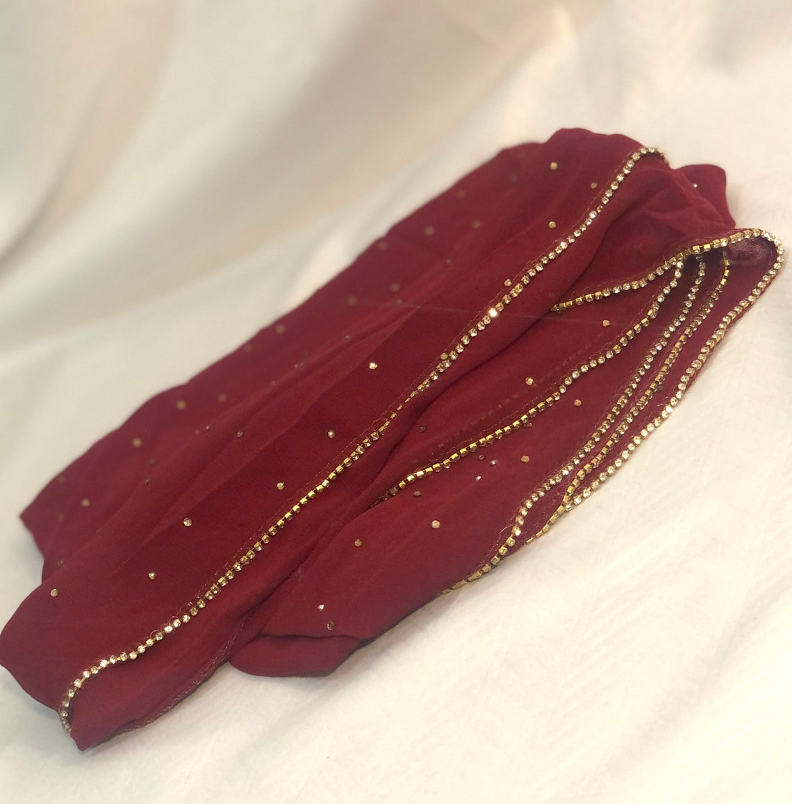 Chiffon Stone Hijabs - Etsy