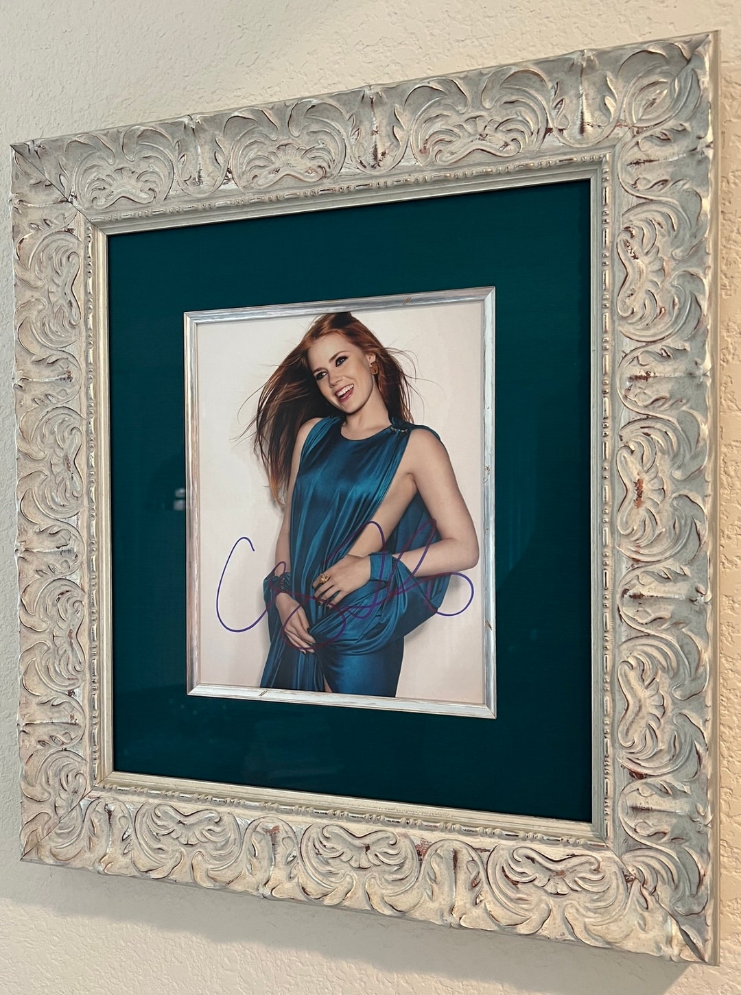 Amy Adams Signed 8” X 10” Photo With COA and Custom Frame. 1 of 1. - Etsy