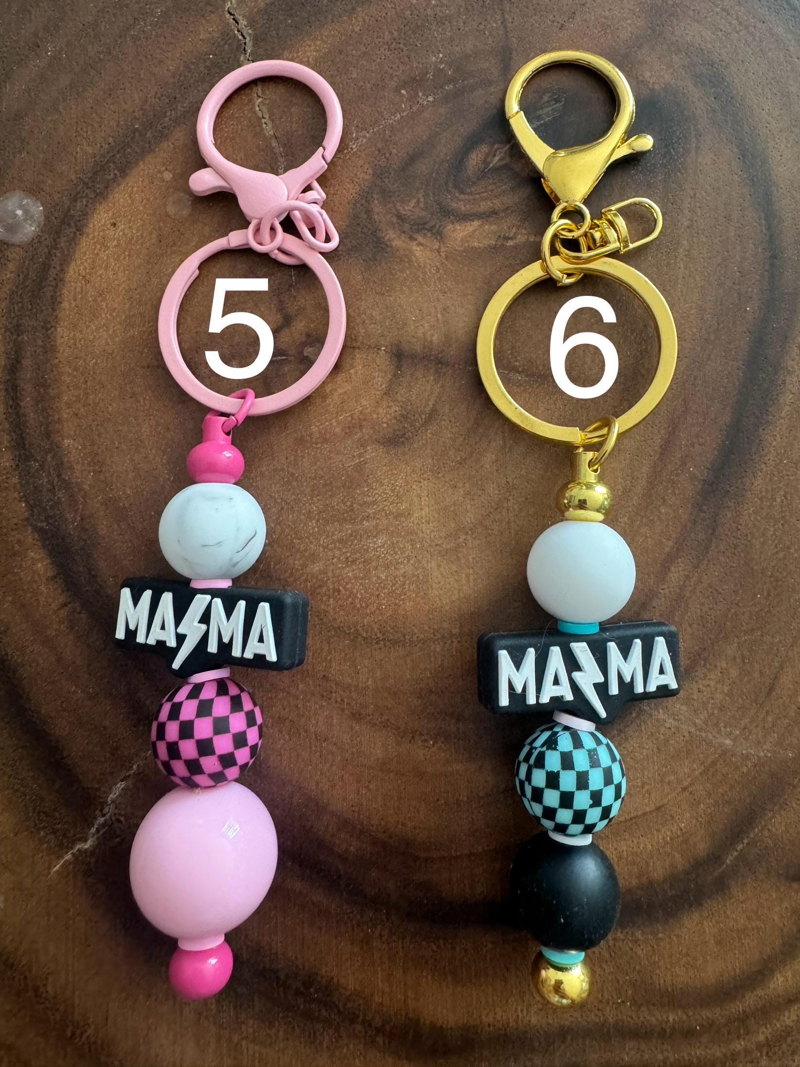 Handmade Keychains - Mom Keychains, Mama, Anti Social Moms Club ...