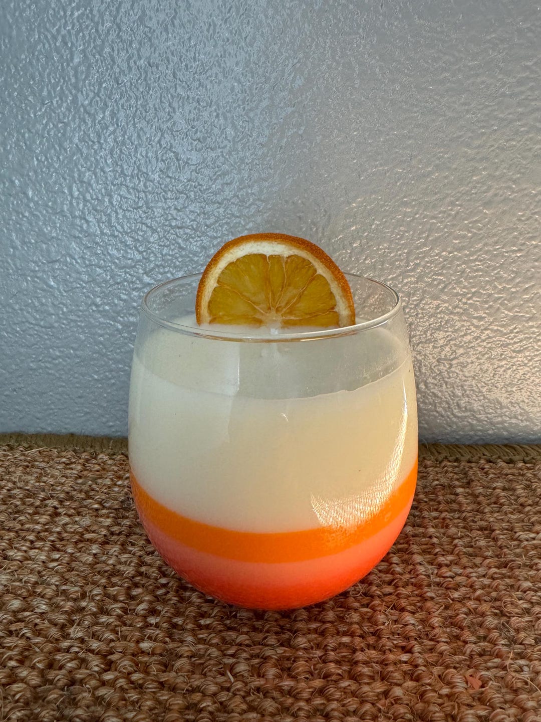 Aperol Spritz Candle Citrus & Cranberry Prosecco Scent Handmade Candle ...