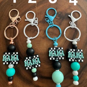 Handmade Keychains - Mom Keychains, Mama, Anti Social Moms Club ...
