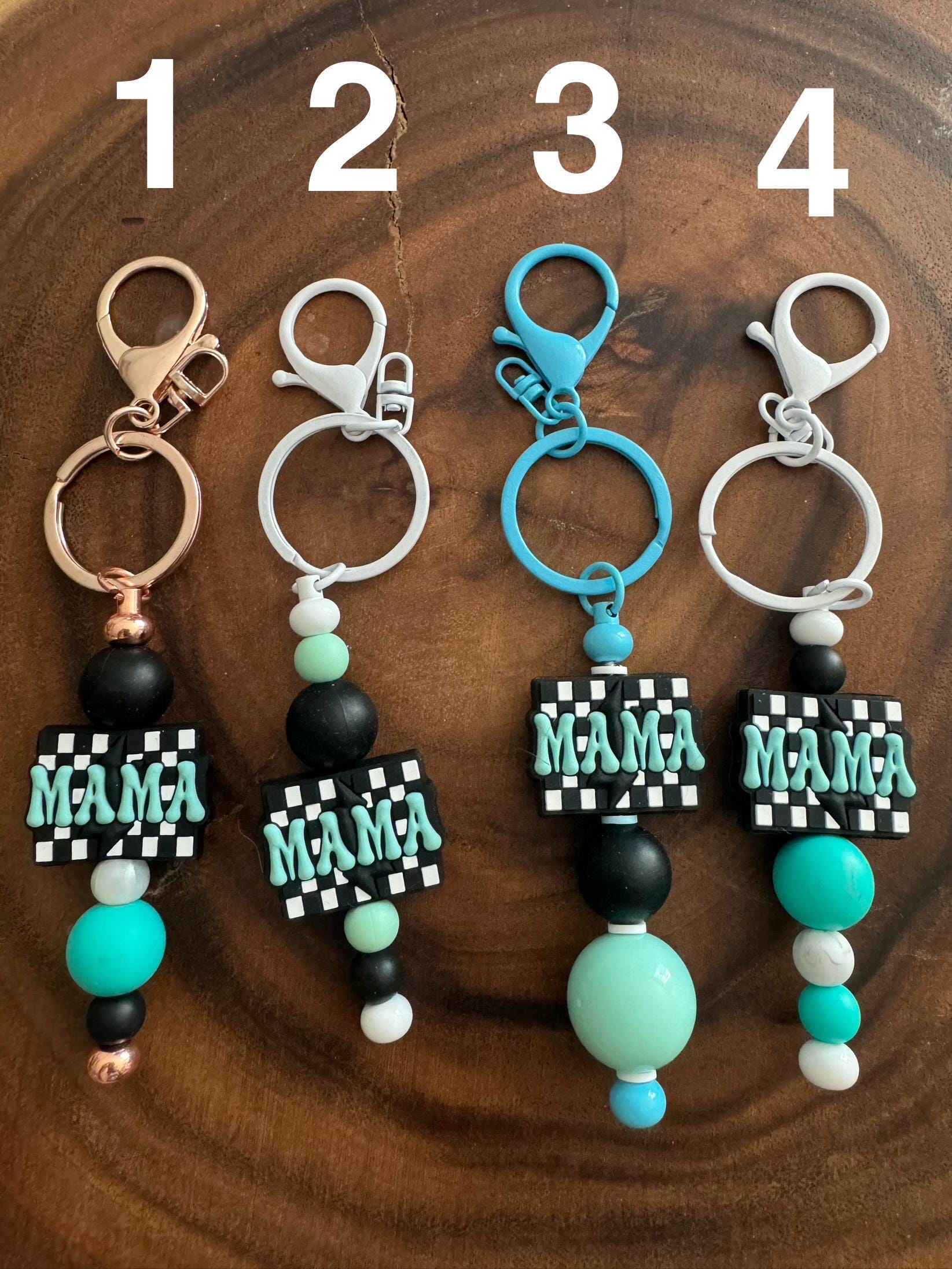 Handmade Keychains - Mom Keychains, Mama, Anti Social Moms Club ...