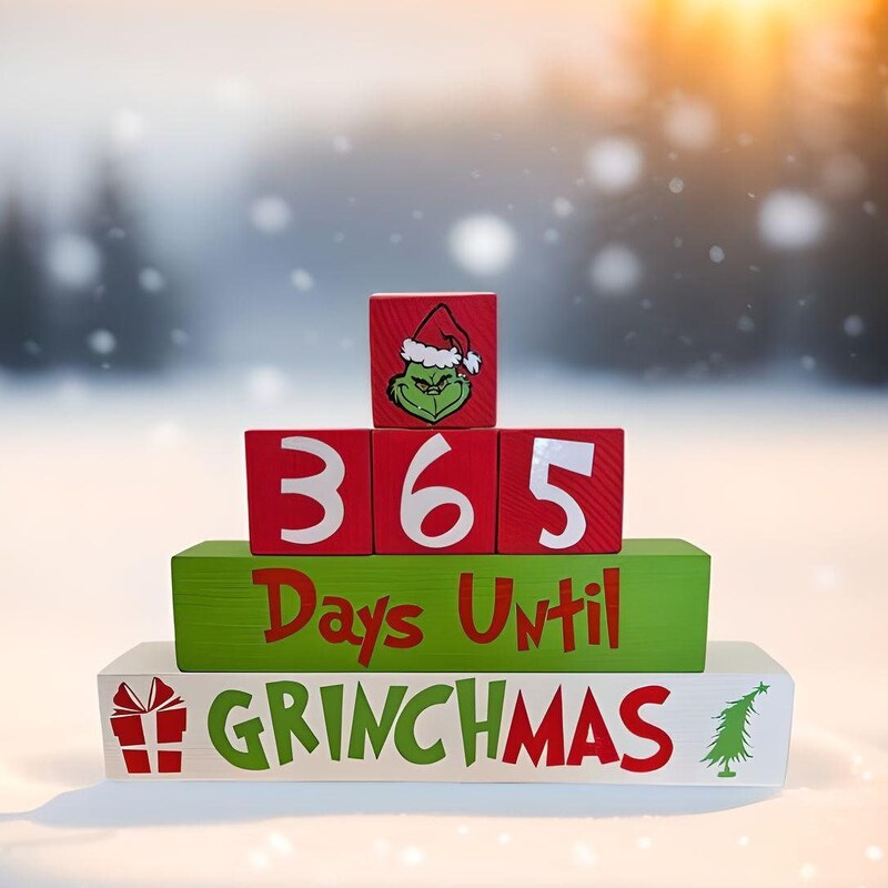 Countdown Blocks - Etsy