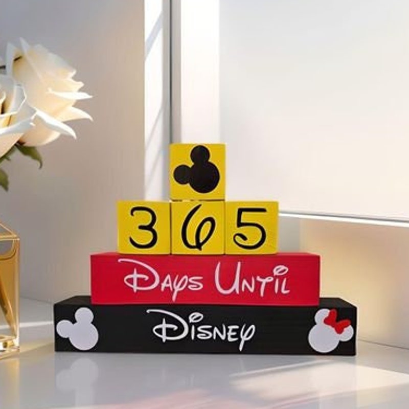 Countdown Blocks - Etsy