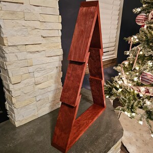 Wood Christmas Tree Décor, Wine Bottle Stand, Wine Glass Holder ...