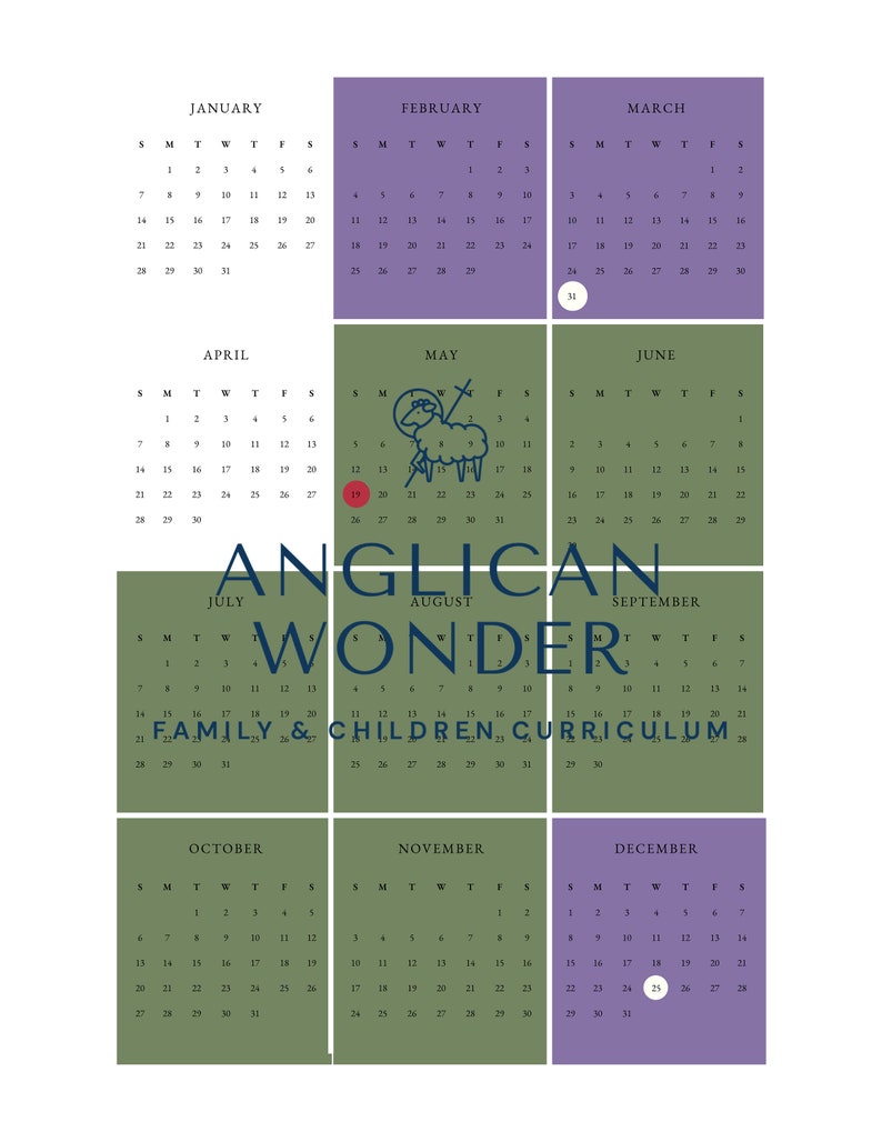 Anglican Liturgical Planner - Printable - Etsy