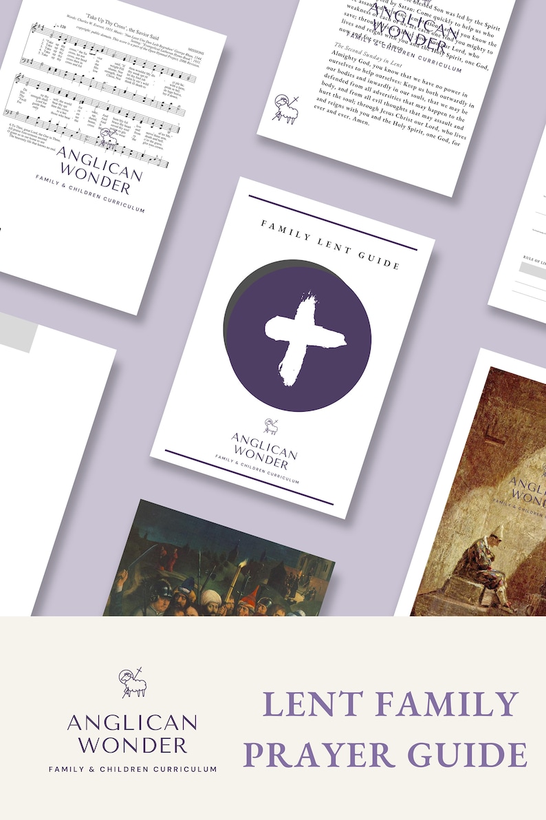 Lent Family Guide - Study of Mark - Personal & Family Use - Etsy