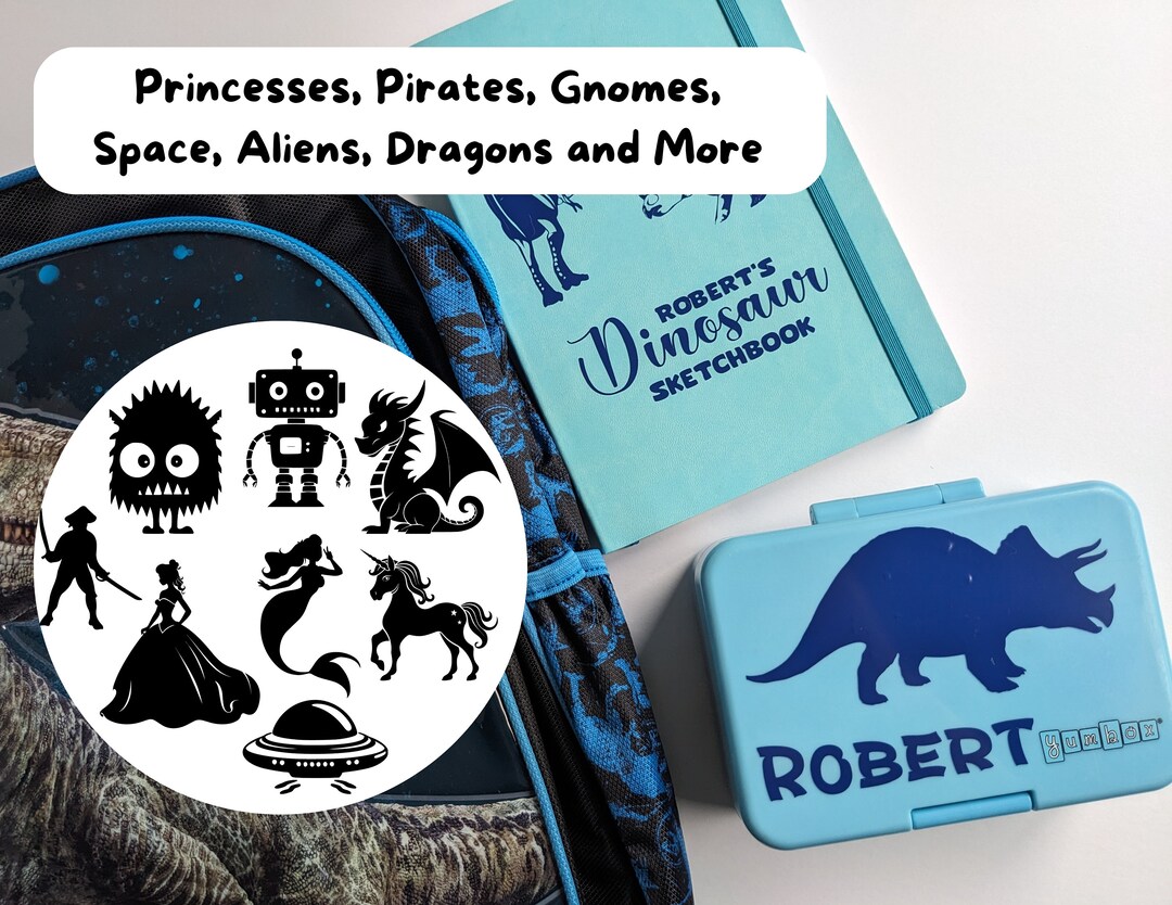 Yumbox Lunchbox Vinyl Decals/stickers Mermaids, Princess, Ballerina ...