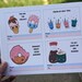 Cute Kawaii Food Valentines Day Cards - Etsy