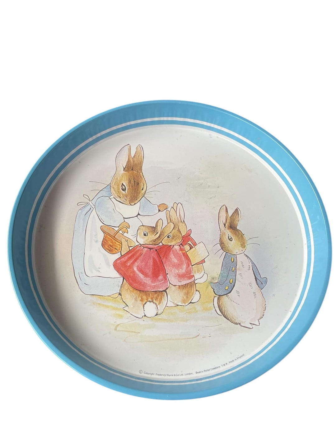 Vintage Beatrix Potter Peter Rabbit Tin Tray - Etsy