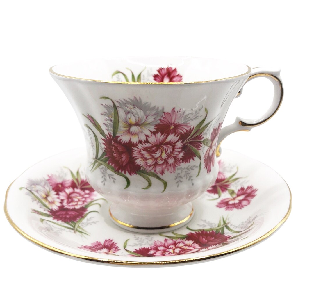 Paragon Flower Festival K Tea Cup and Saucer - Etsy