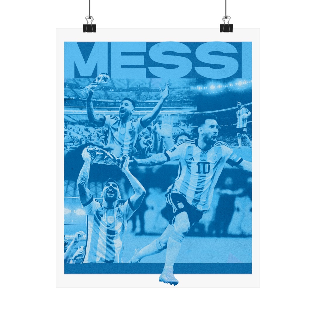 Lionel Messi Argentina Matte Vertical Posters - Etsy Australia