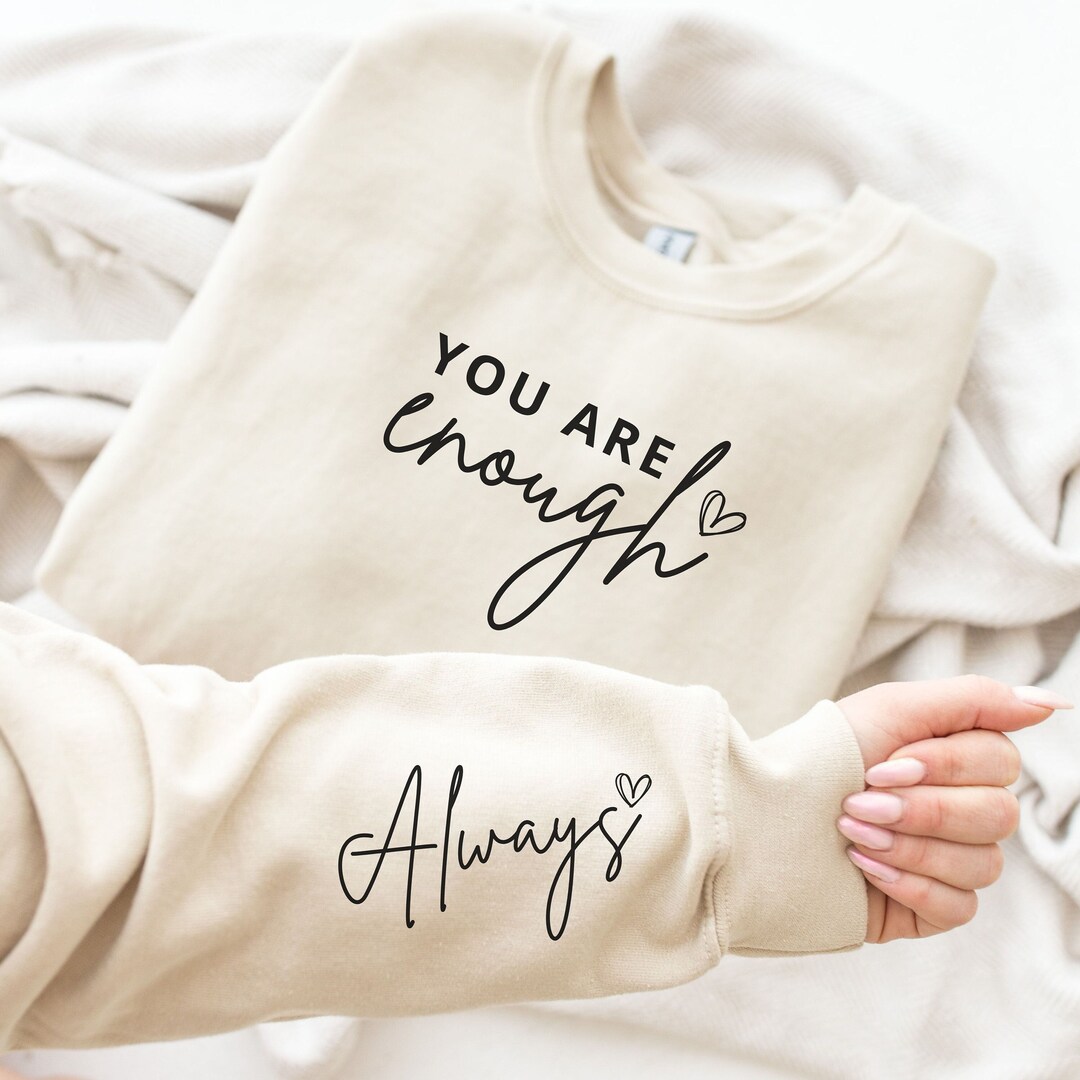You Are Enough Always SVG PNG, You Matter Svg, Mental Health Svg, Self ...