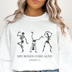 Dry Bones Come Alive SVG PNG, Christian Halloween Digital Design ...