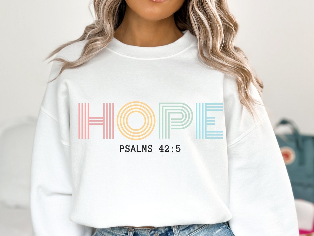 Hope Png, Hope Svg, Inspirational Svg, Bible Verse Svg, Psalm 42:5 Svg ...