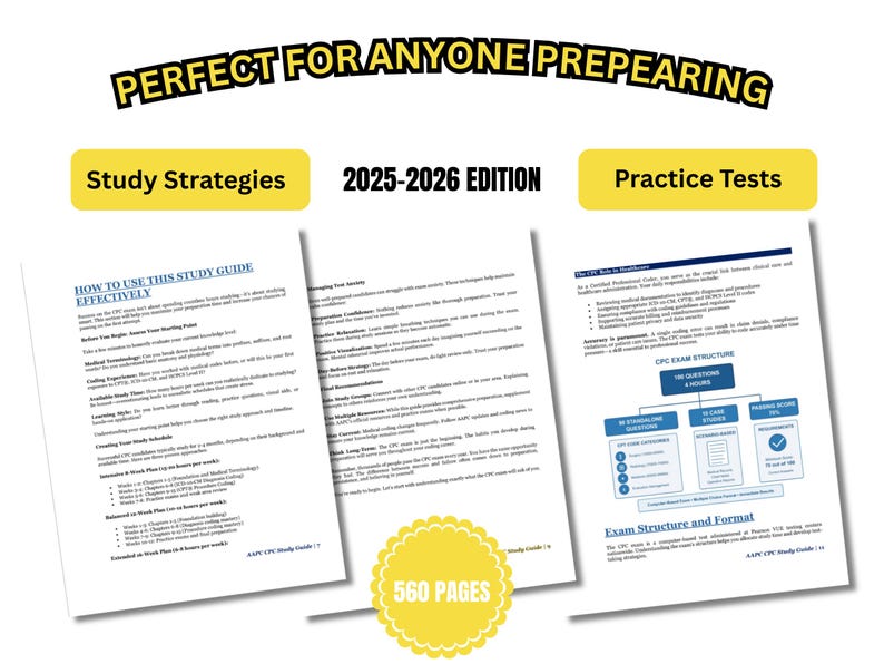 AAPC CPC Study Guide 2026 | Certified Professional Coder Exam Prep ...