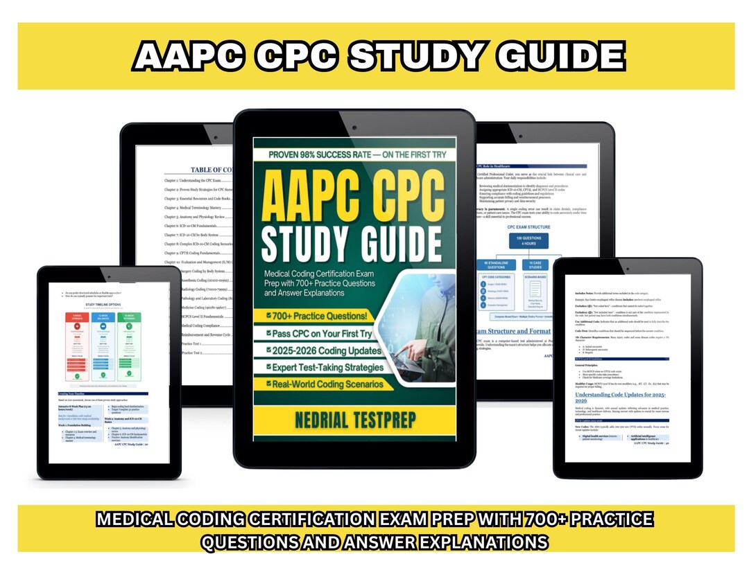 AAPC CPC Study Guide 2026 | Certified Professional Coder Exam Prep ...