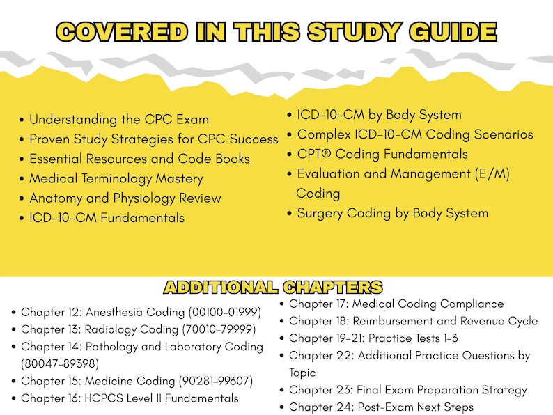 AAPC CPC Study Guide 2026 | Certified Professional Coder Exam Prep ...